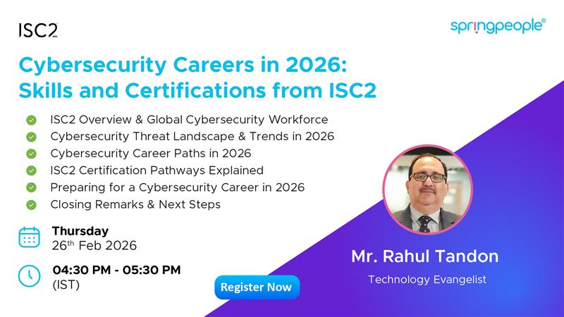 Cybersecurity Careers in 2026: Skills and Certifications from ISC2 ...