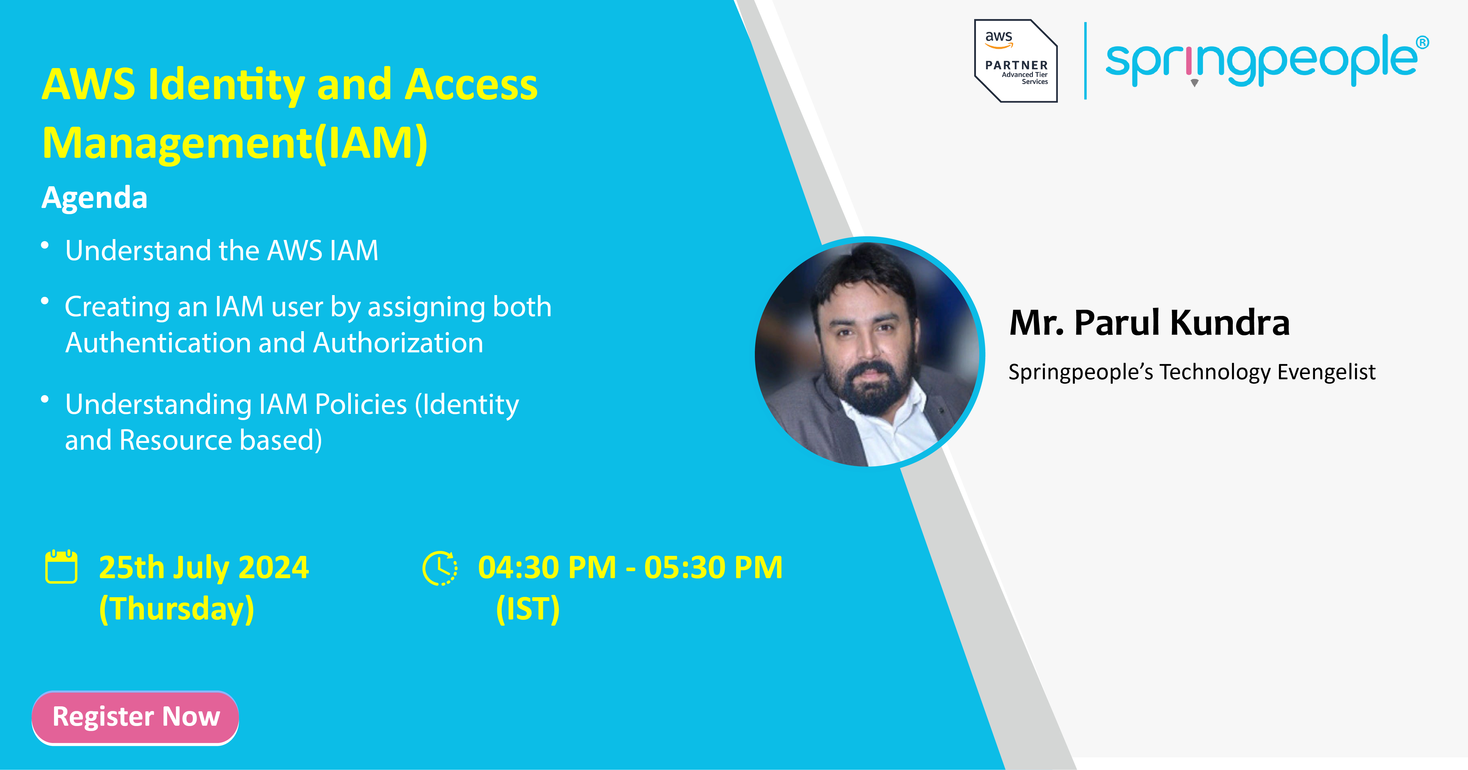 AWS Identity and Access Management | SpringPeople